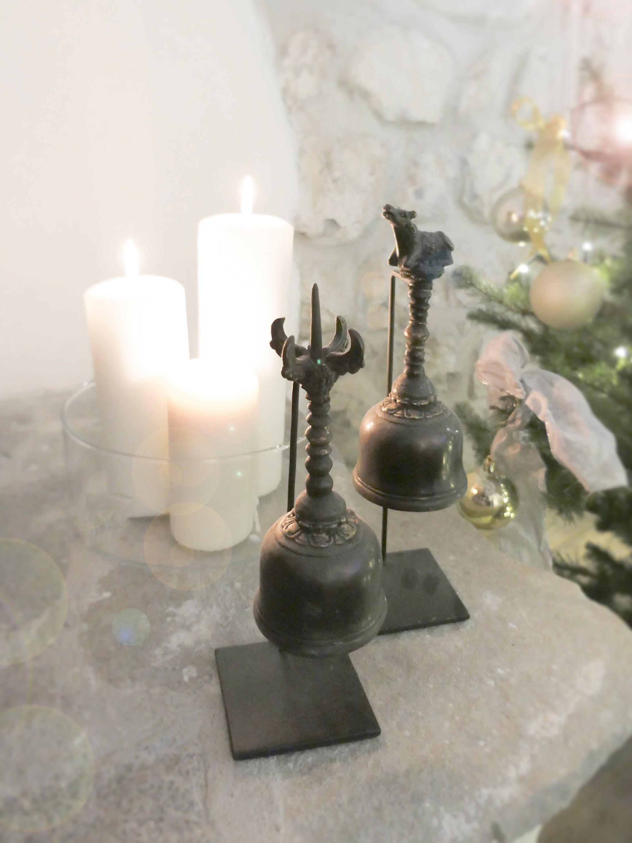 Temple bells from Bali, metal bells, campane del tempio