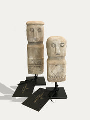 Tribal stone statues from Timor, Asian stone statues
